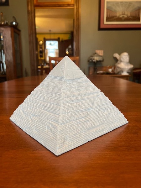Egyptian Pyramid Marble Sculpture | Statue.com