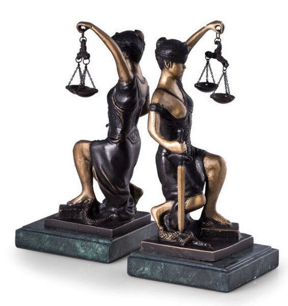 Blind Lady Justices Themis Sculptures For Sale | Statue.com